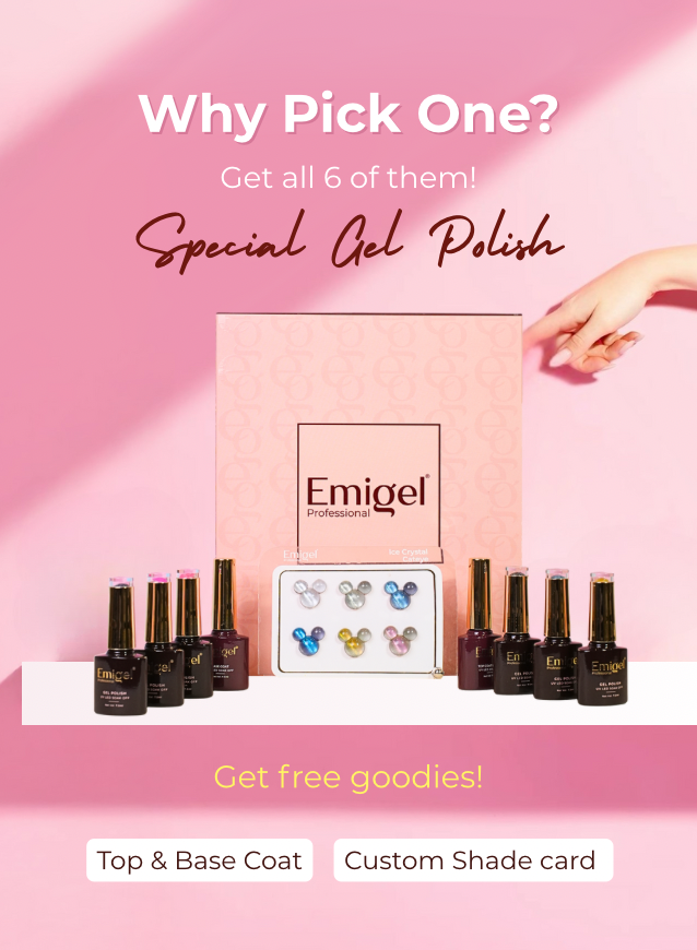 Nail Art - Special Set of 6 – Emigel Professional - Nail Art & Extensions