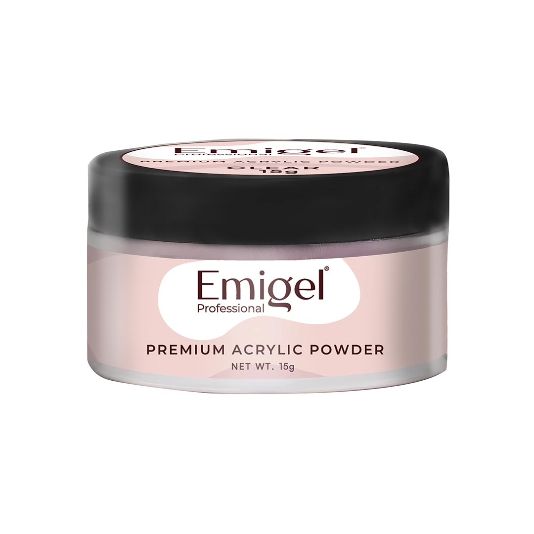 Emigel - Premium Nail Acrylic Powder - Clear – Emigel Professional ...